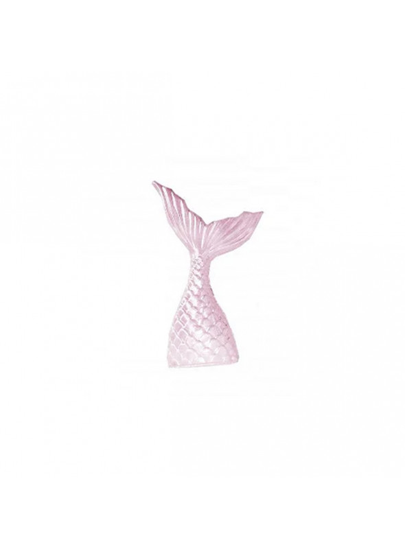 Lembrancinha Calda De Sereia Rosa 8cm 12 Unidades - Bam Festas